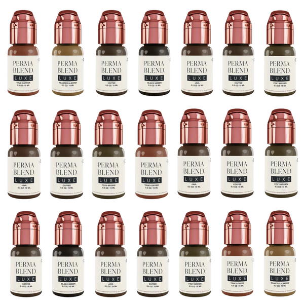 LUXE BROW Permablend Pigments - Single Bottle Quick Order – MINX Brows