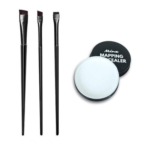 Minx White Concealer Paste + Brush Set – MINX Brows